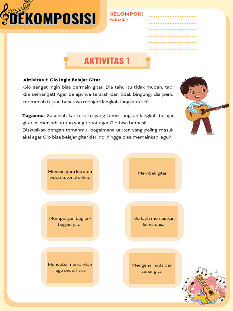 LKPD Dekomposisi 1 | PDF