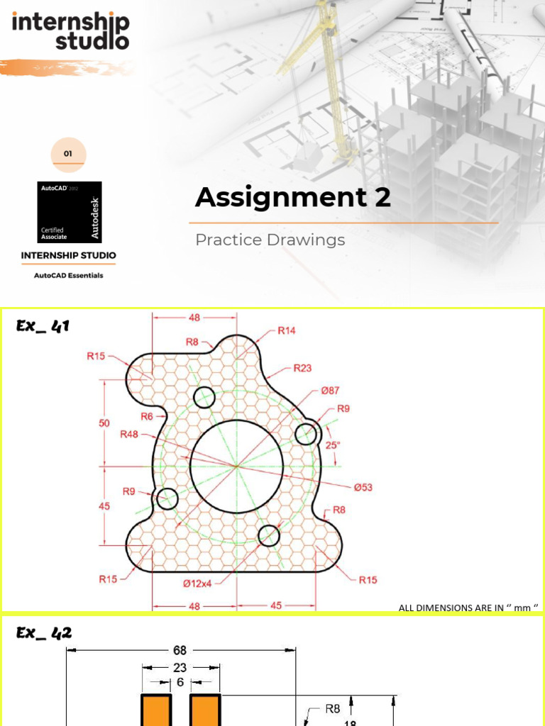 Practice Drawings Assignment 2 | PDF