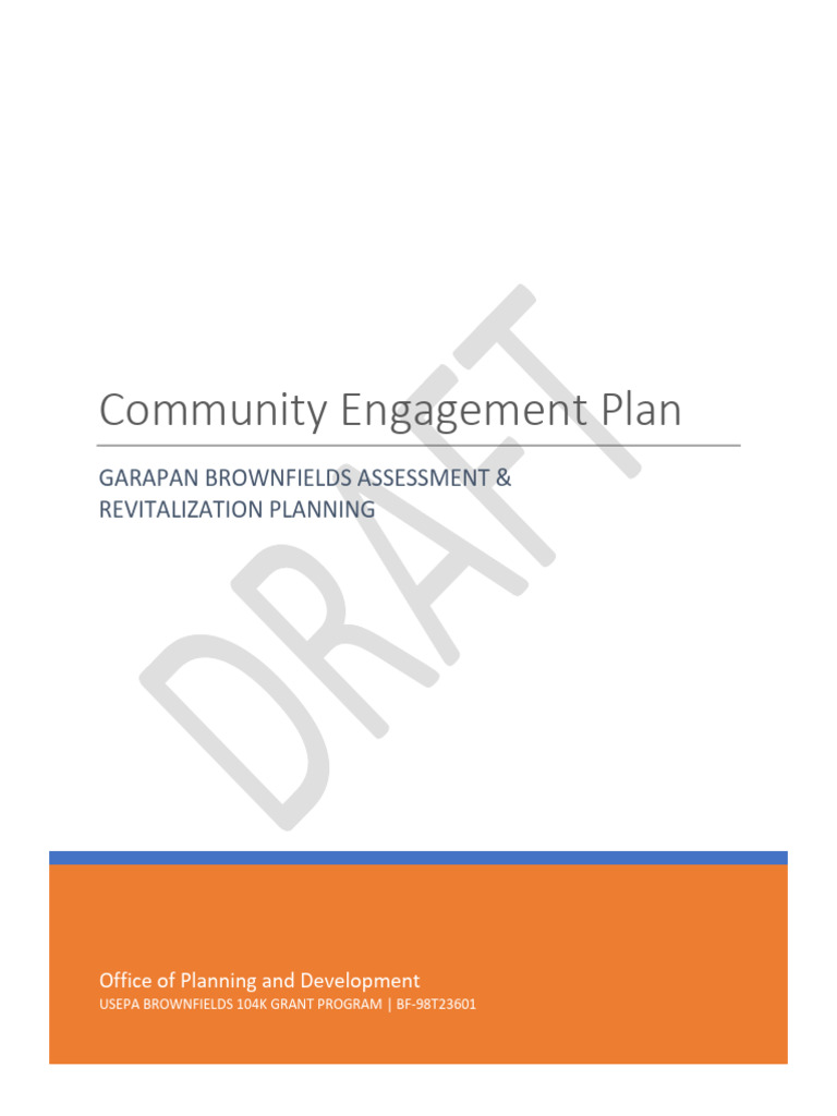 Community Engagement Plan | PDF | Social Media | Popular Culture ...