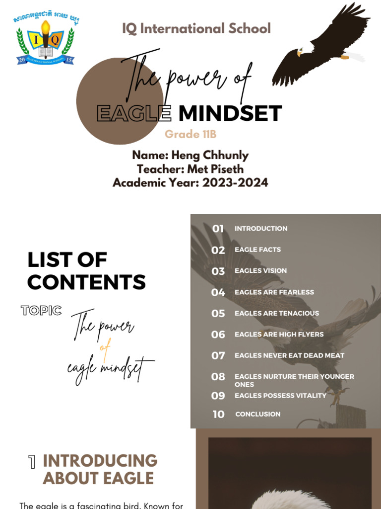 Eagle Mindset Characteristics | PDF | Eagle | Birds