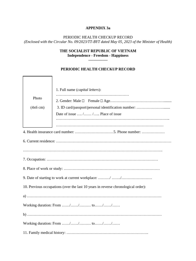 Apendix 3 Circulars 09 | PDF | Physical Examination | Cervical Cancer