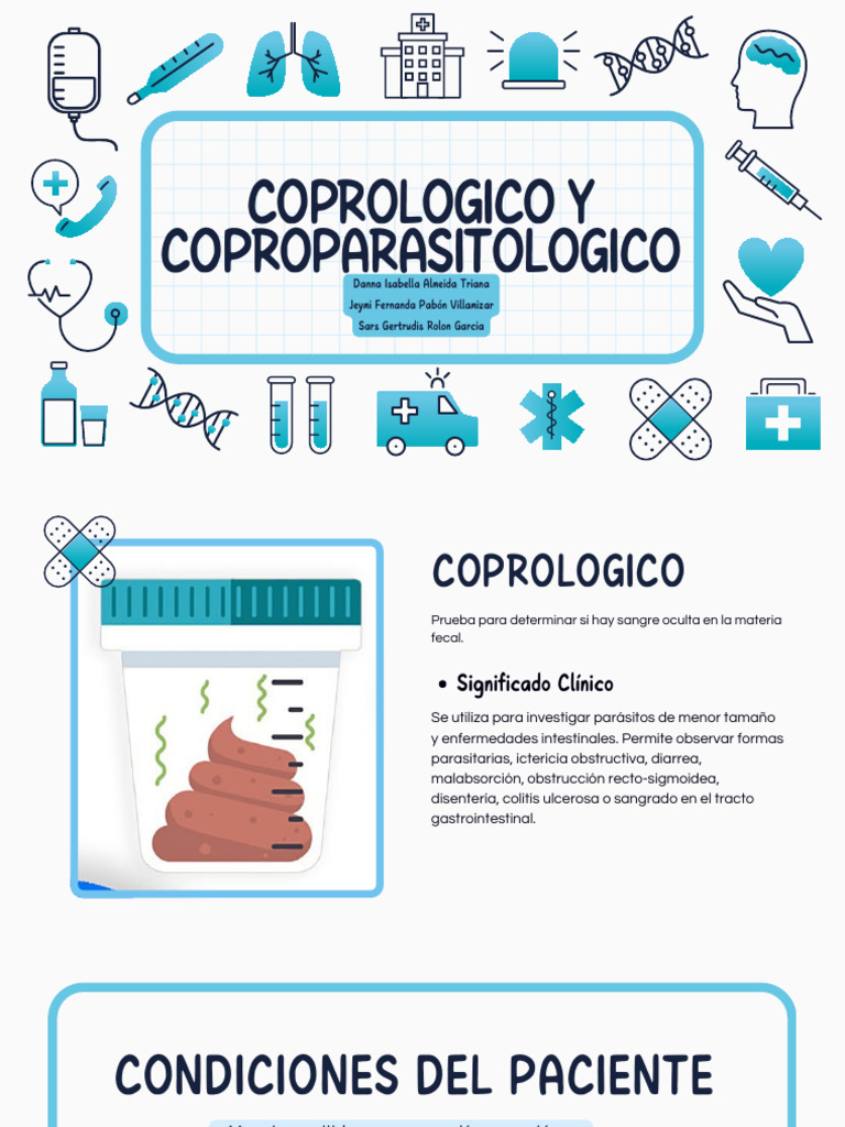 Coprologico | PDF | Heces | Diarrea