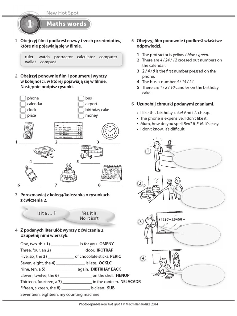New Hot Spot Kl4 Module 1A Vs WS | PDF