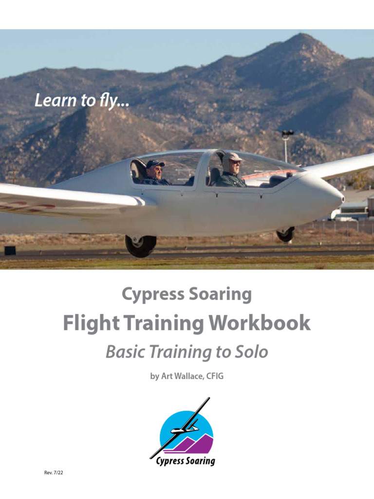 Cypress Soaring - Flight Training Workbook | PDF | Gliding | Glider ...