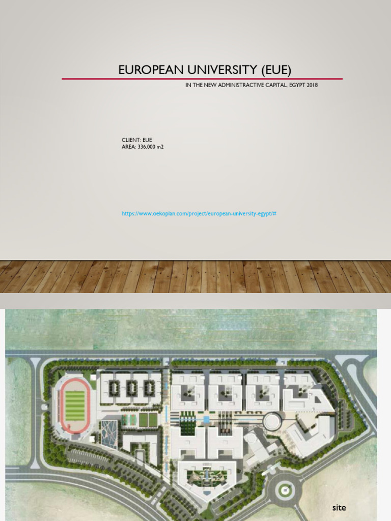 European University (Eue) : in The New Administractive Capital, Egypt ...
