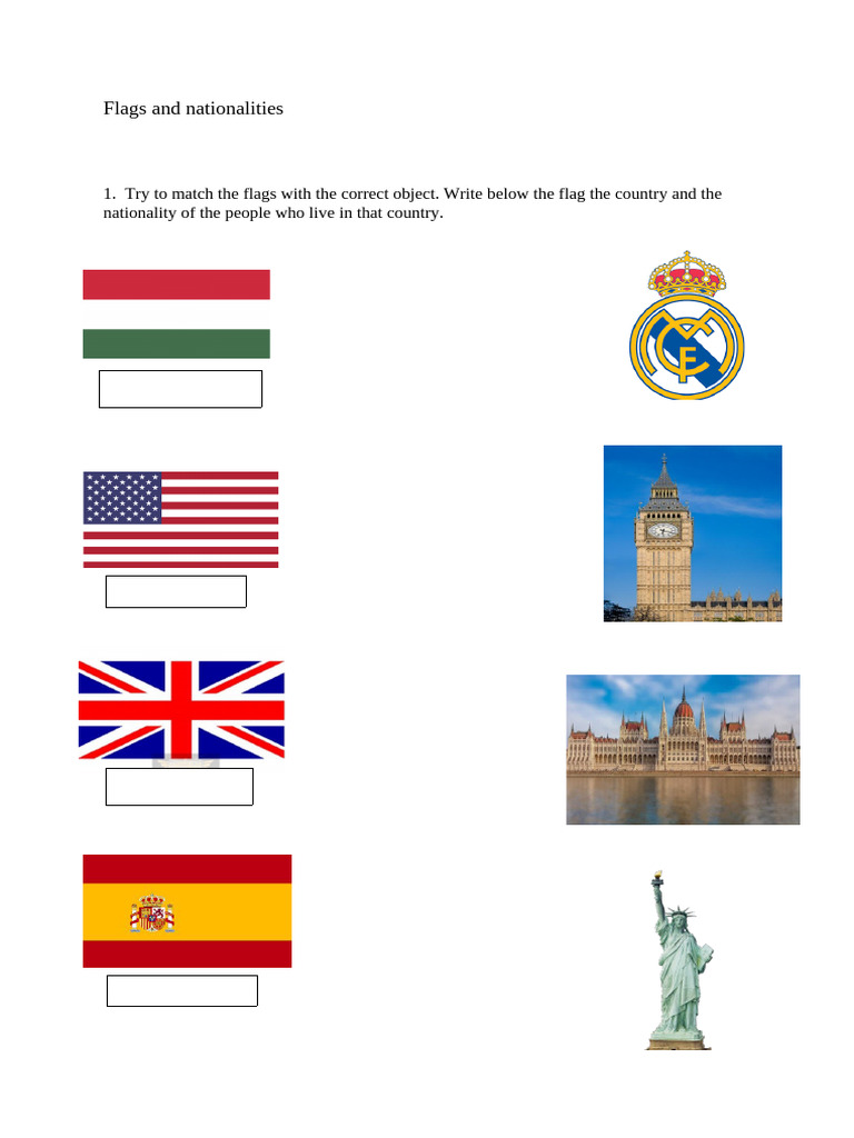 Flags and Nationalities | PDF