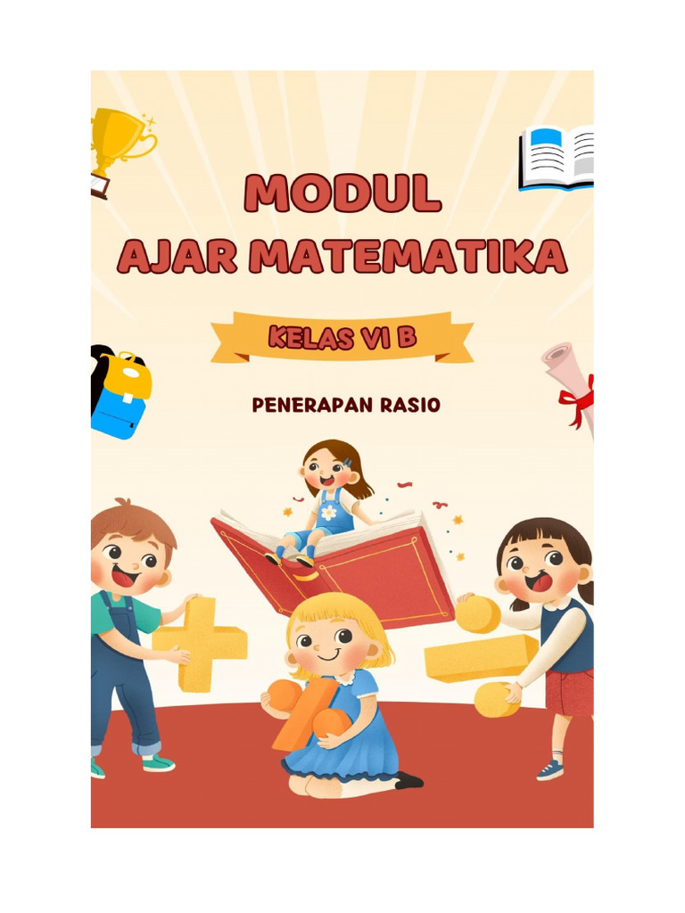 Modul Ajar Matematika Kelas Vi Rasio Akreditasi | PDF