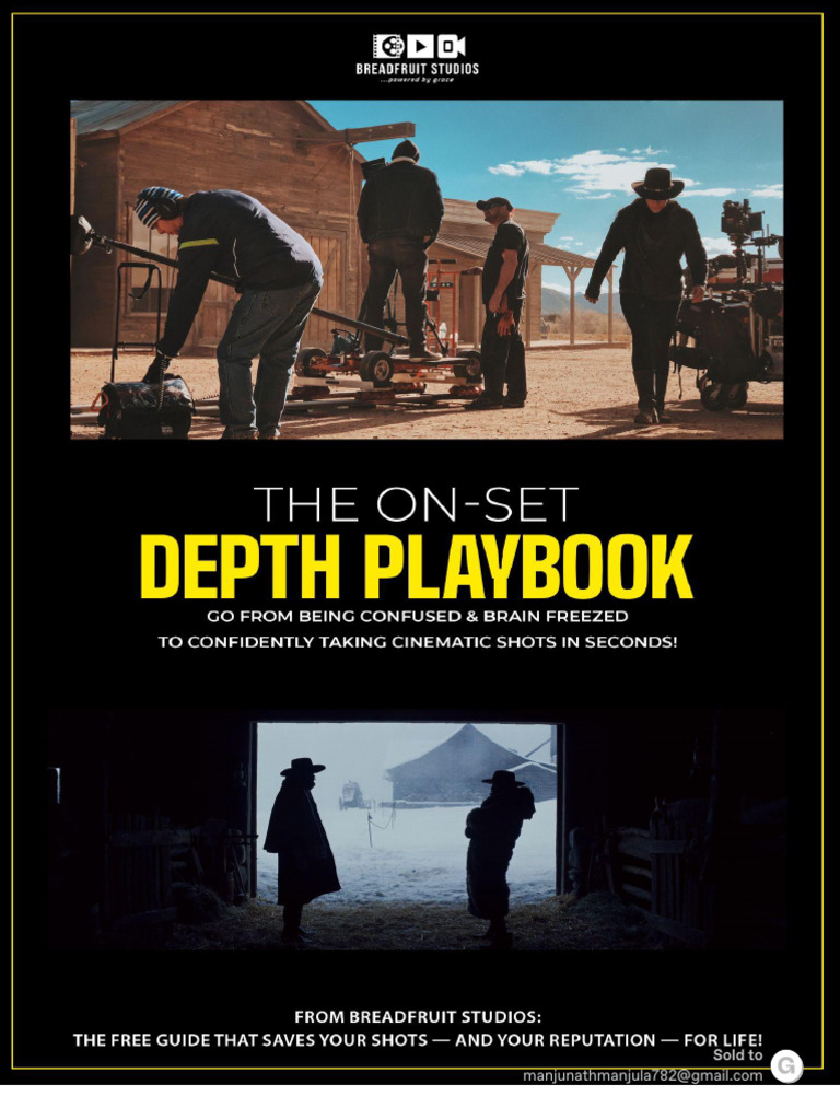 The On-Set Depth Playbook | PDF | Camera | Mirror
