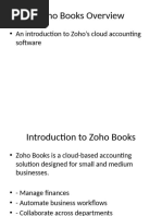 Zoho Books User Manual Guide | PDF