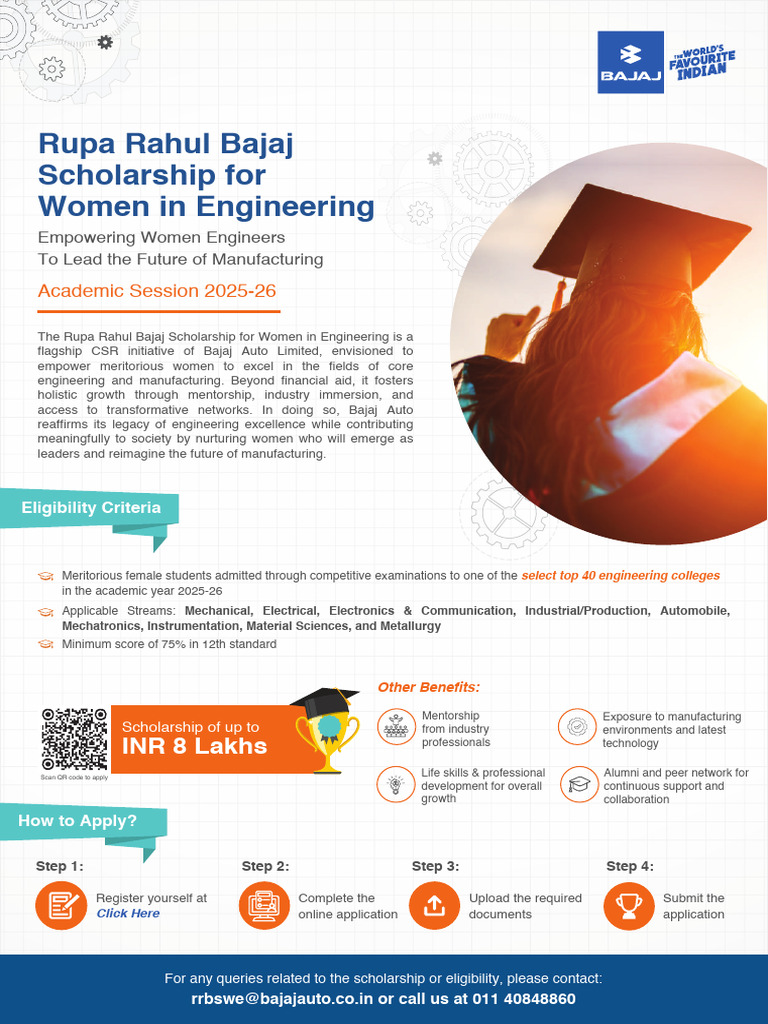 Bajaj Scholarship Poster 1 | PDF