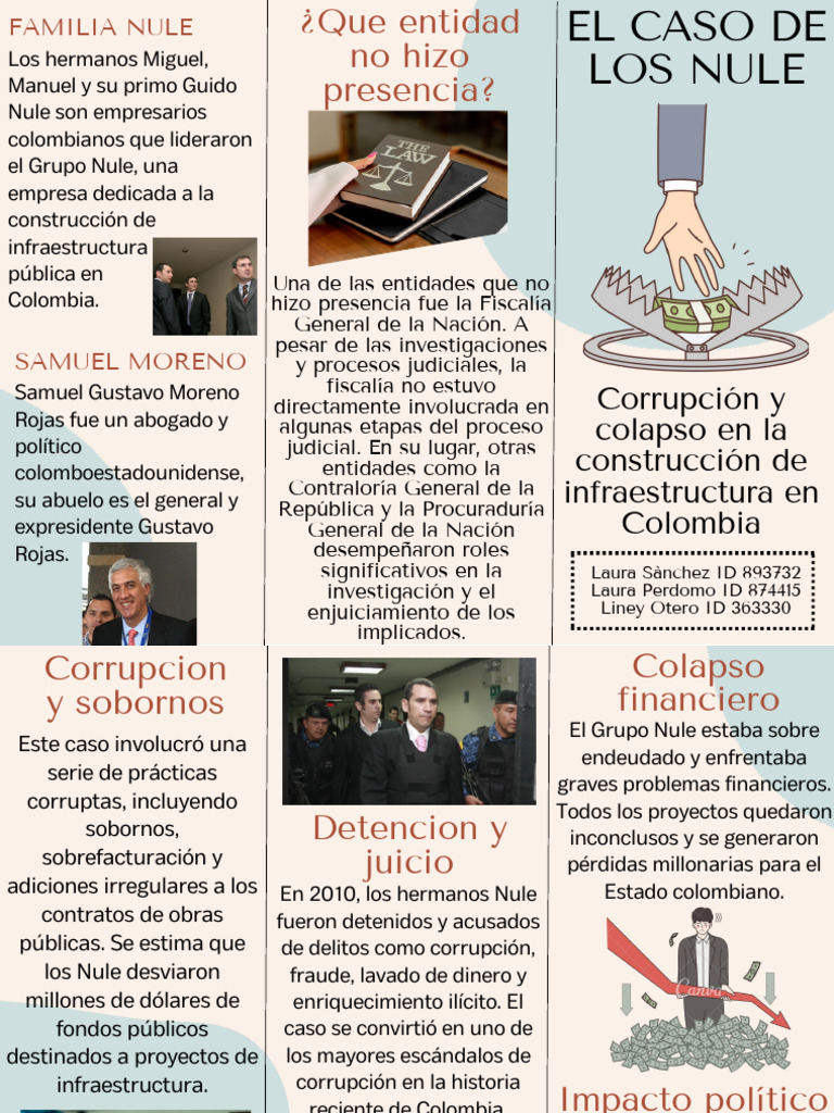 Escándalo de corrupción: Caso Nule | PDF | Corrupción política | Colombia