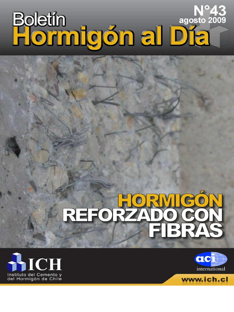 Hormigón Reforzado Con Fibras | PDF