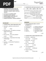Steps Plus 5 Unit 2 | PDF