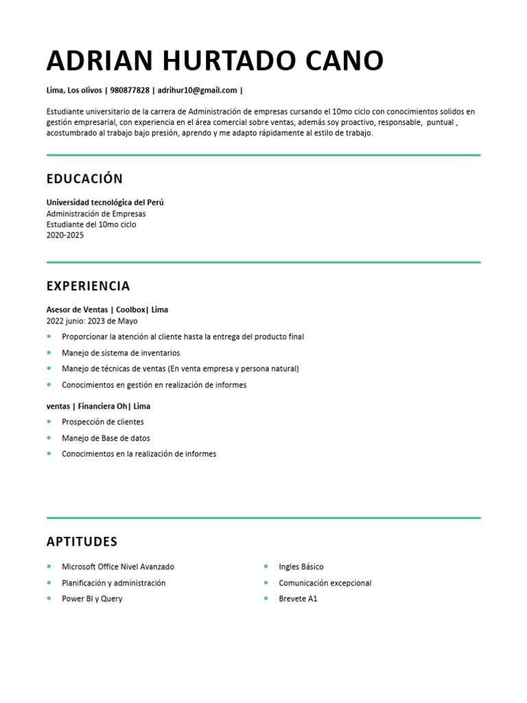 CV Adrian Brandon Hurt A Doc A No | PDF