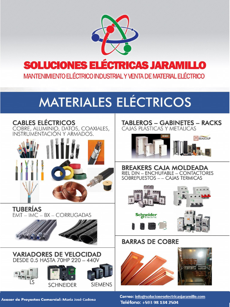 Catalogo de Productos Electricos | PDF