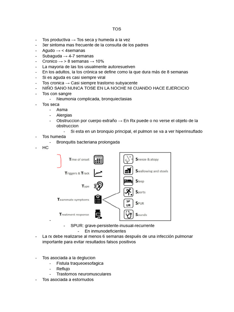 Tipos y causas de tos en niños | PDF | Tos | Bronquitis