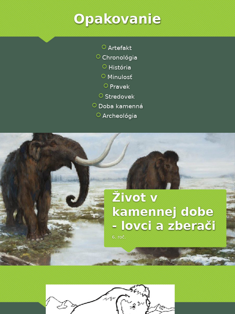 Život V Kamennej Dobe - Lovci A Zberači 2 | PDF