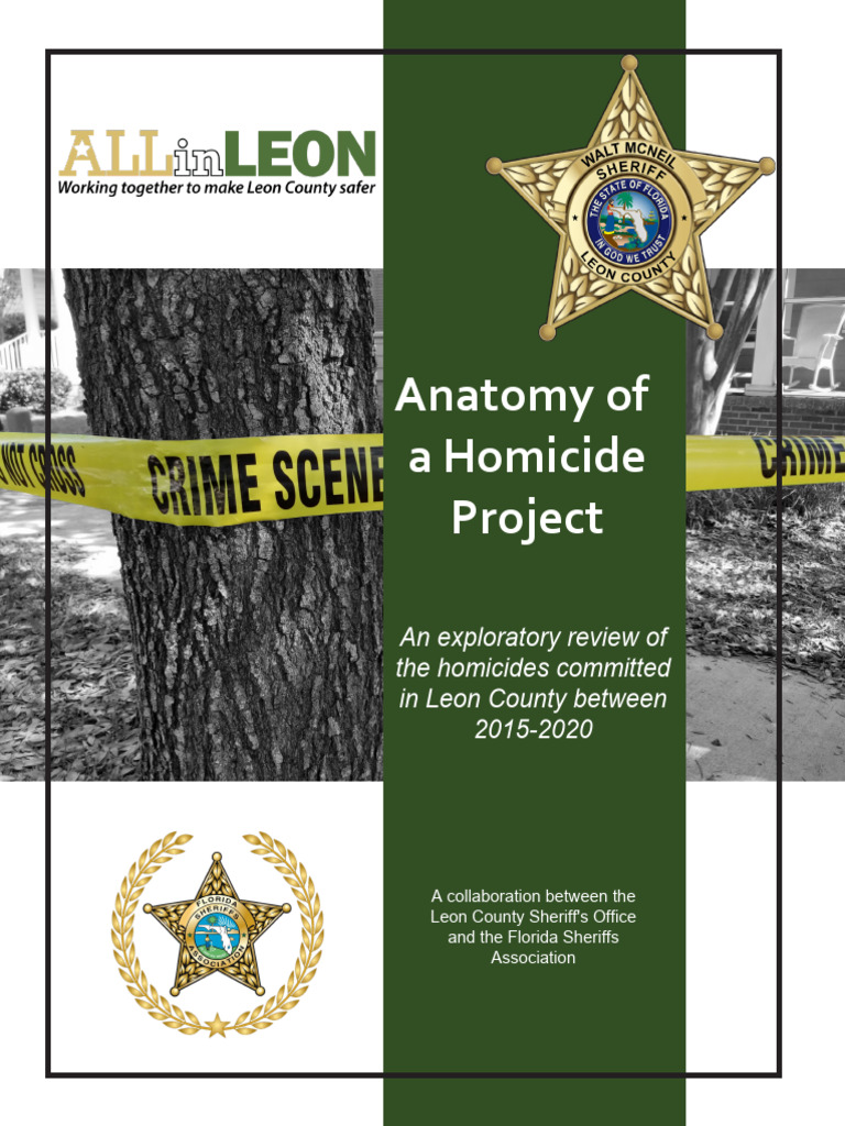 Leon County Homicide Analysis 2015-2020 | PDF | Uniform Crime Reports ...