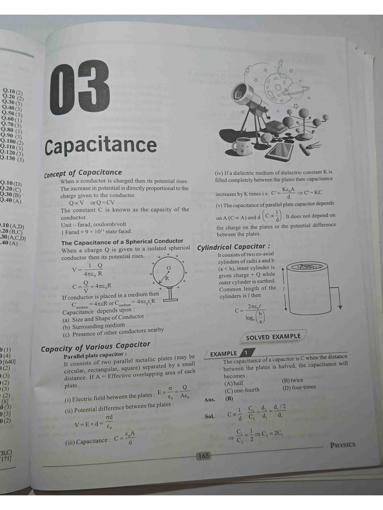 Capacitance | PDF