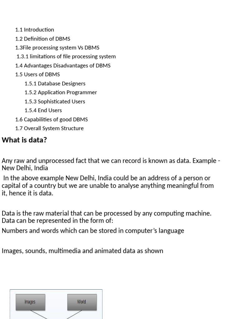 Unit 1 Database Management System | PDF | Databases | Database Transaction