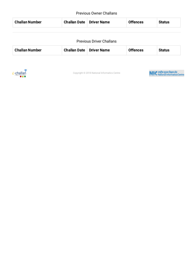 Print Challan Page | PDF