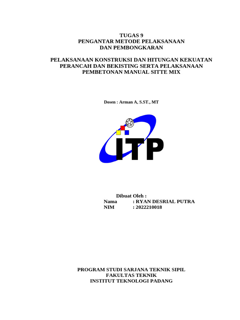 Tugas Makalah 9 Ryan Desrial Putra | PDF