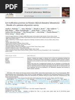 CAP Accreditation Checklists 2025 | PDF | Pathology | Serology