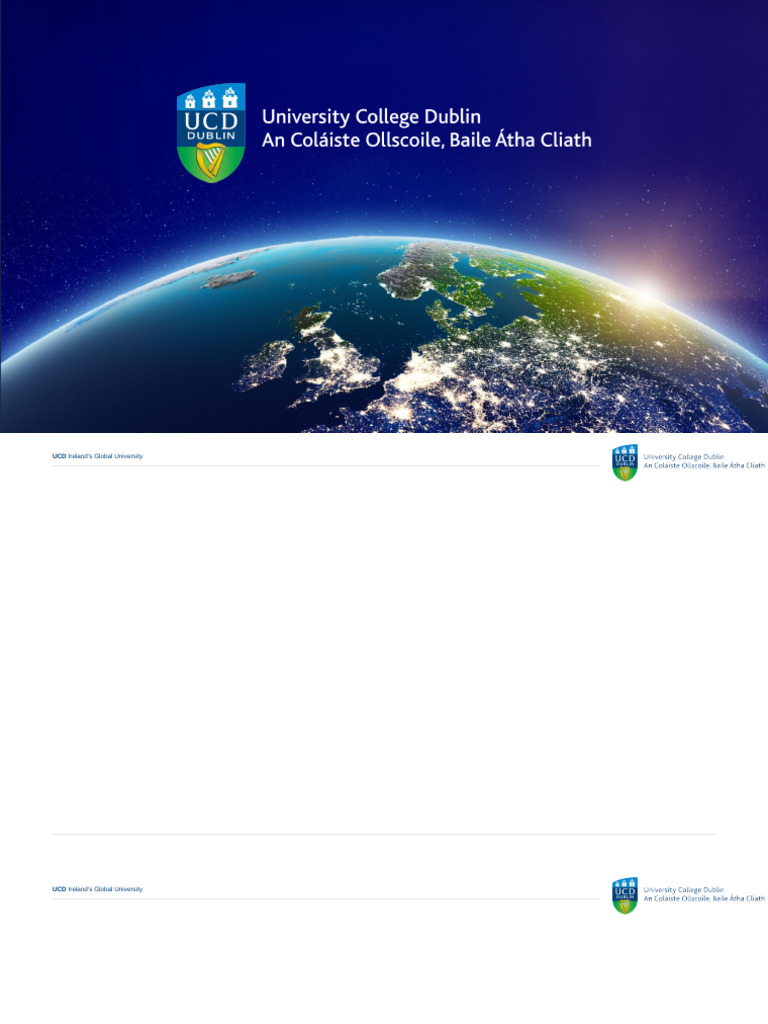 UCD Interim PPT Template | PDF