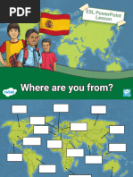 Spanish Countries and Capitals Map Guide | PDF | Spanish Language ...