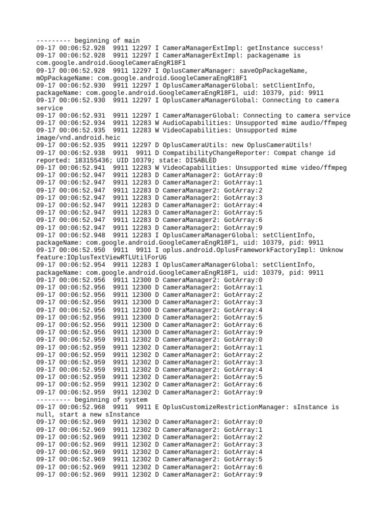 Log Cat 1758042412824 | PDF | Computing | Software