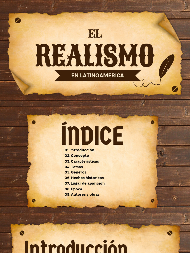 El Realismo en Latinoamerica | PDF | Realismo literario | Realismo (Artes)