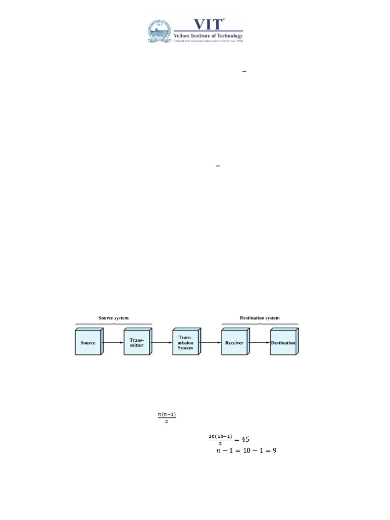 Communications Model and Mesh Topology | PDF | Computer Network ...