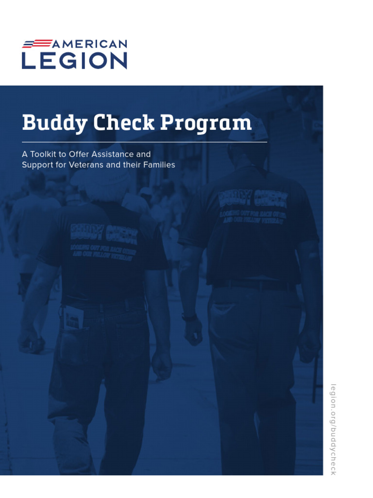 American Legion Buddy Check Toolkit | PDF | American Legion | Veteran