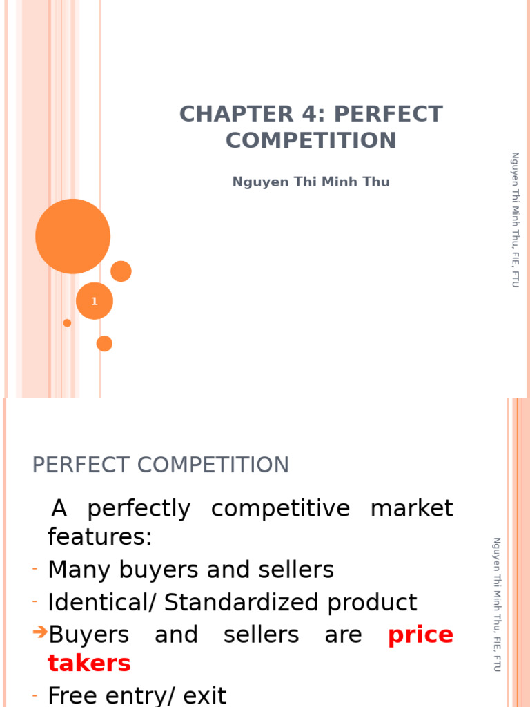 Understanding Perfect Competition | PDF | Perfect Competition | Profit ...