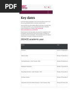 UTS College Academic Calendar 2025 | PDF | Academic Term | Educational ...