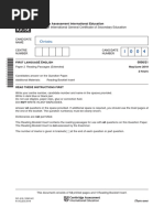 Highfield Level 2 English Mock Exam | PDF | Human Communication