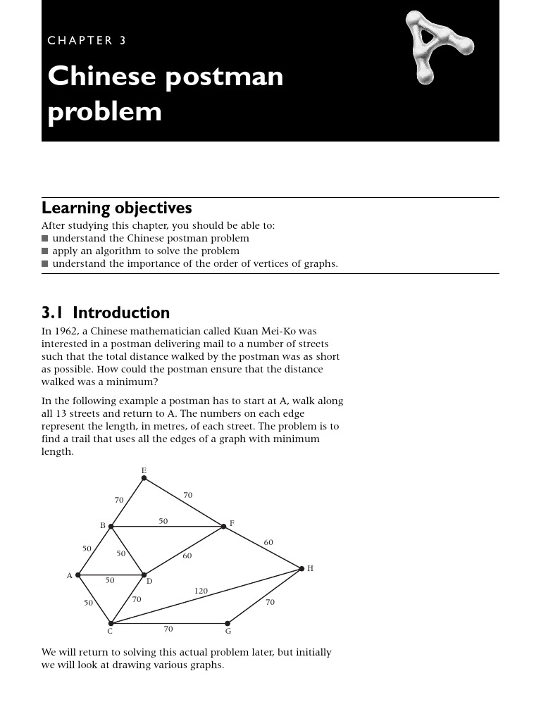 Chinese Postman | PDF | Vertex (Graph Theory) | Graph Theory