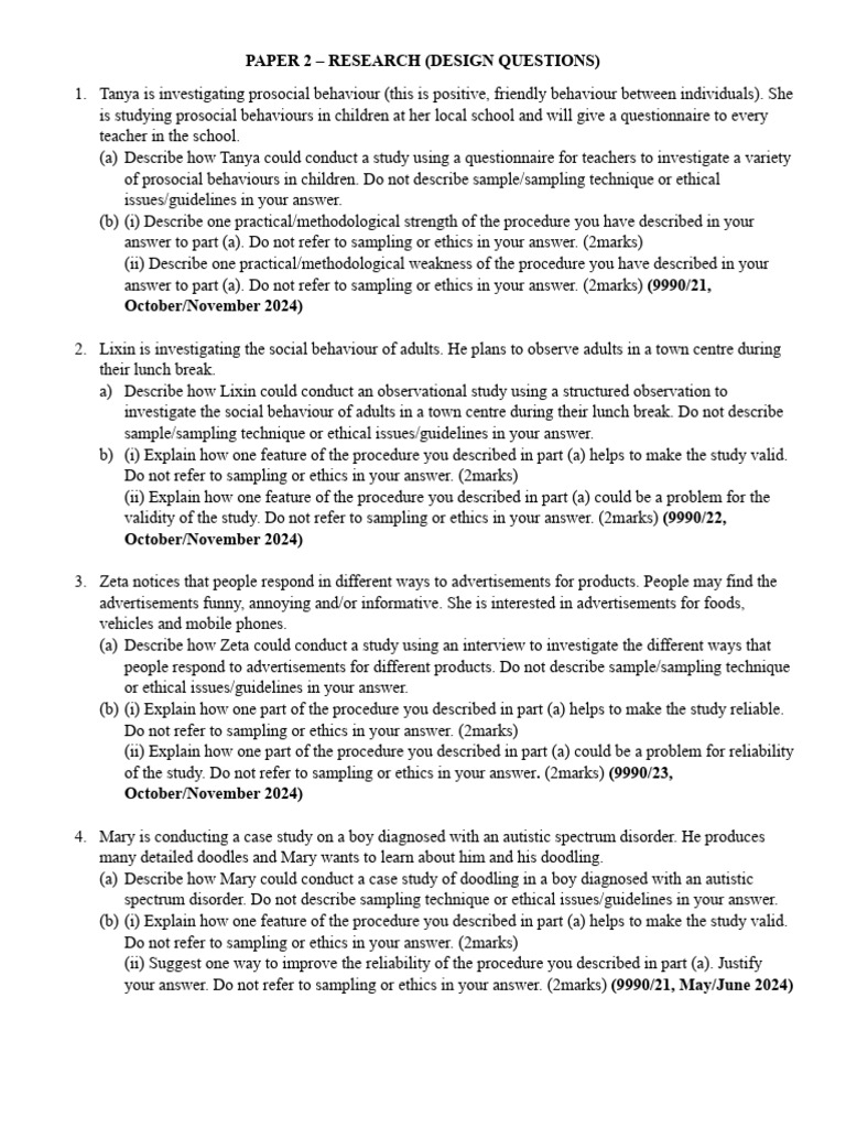 Research Methods in Behavioral Studies | PDF | Experiment | Qualitative ...