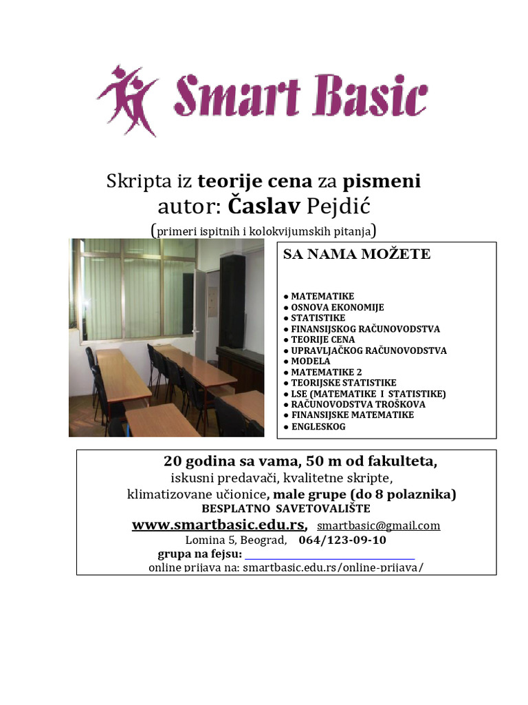 Primeri Ispitnih I Kolokvijumskih Pitanja | PDF