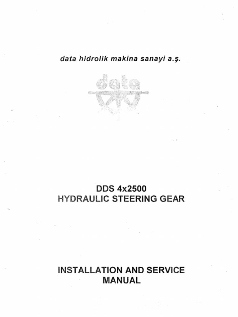 Data Dds 4x2500 | PDF