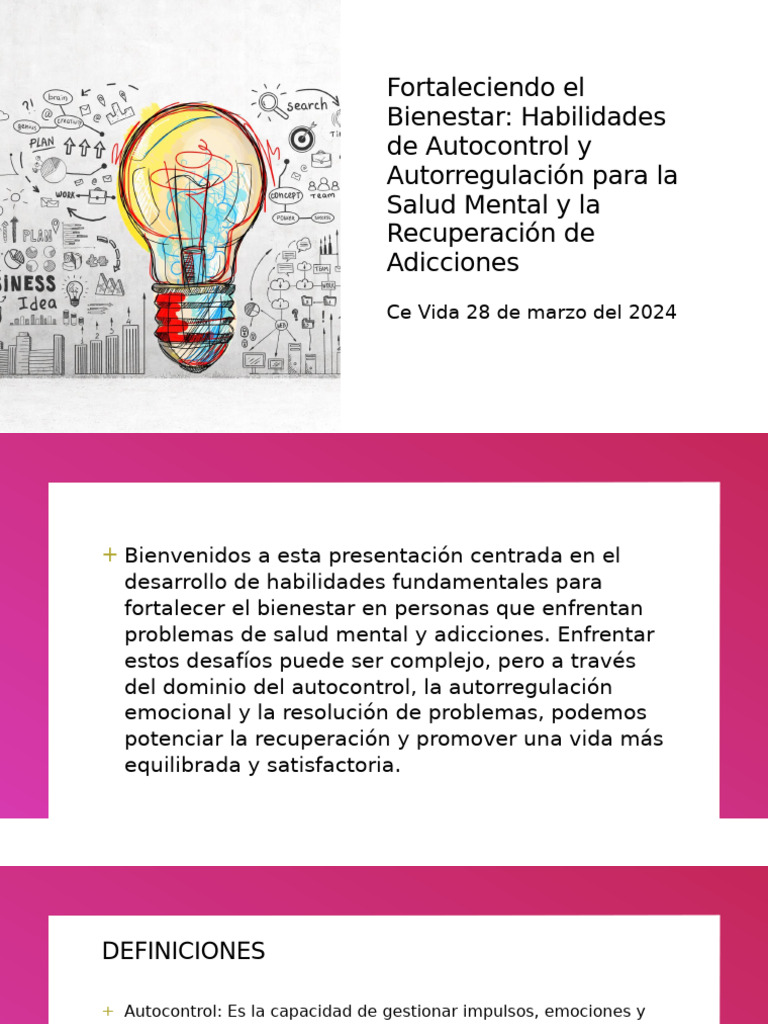 Fortaleciendo Habilidades Autocontrol | PDF | Las emociones ...