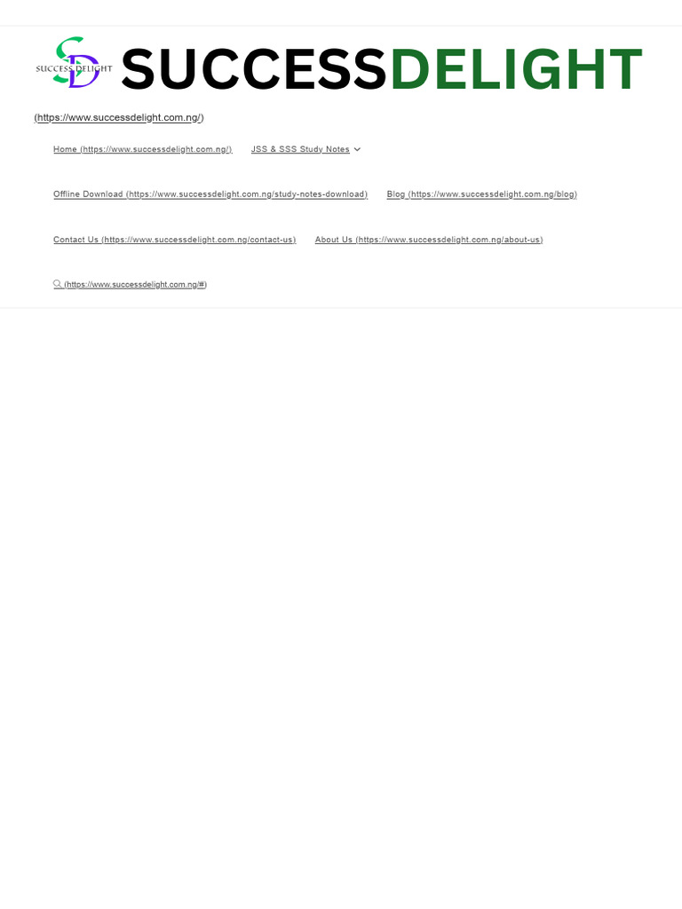 JSS2 Second Term - Computer Science - Success Delight | PDF | Gsm ...