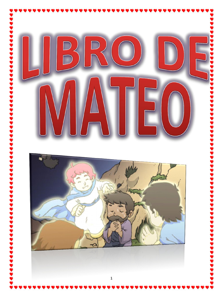Libro de Mateo en Comics Cap.1 Al 5 | PDF