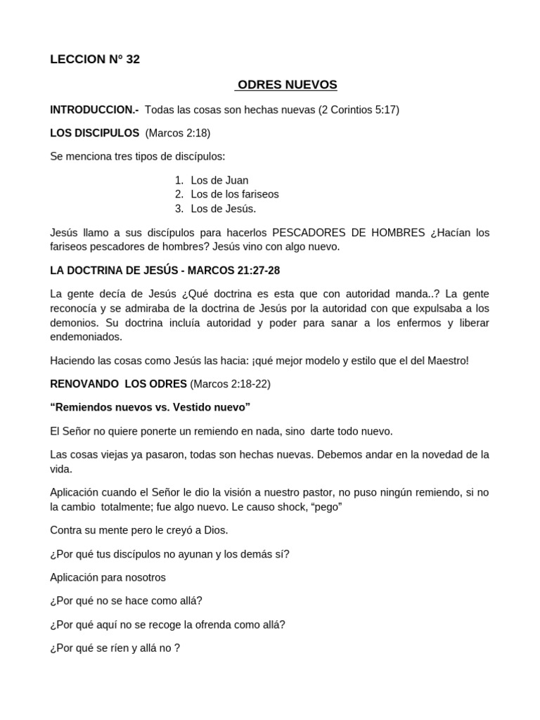 N° 32 Odres Nuevos | PDF | Jesús