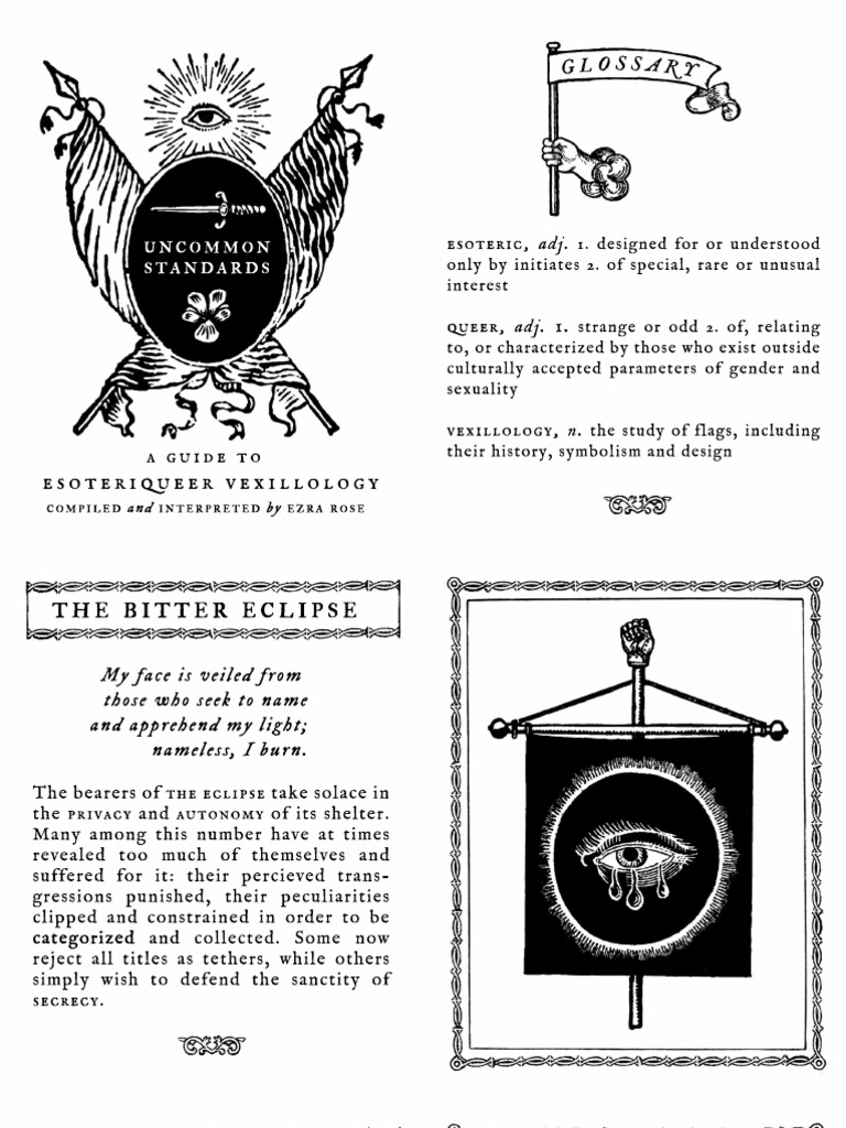 Esoteric Queer Vexillology Guide | PDF | Publishing | Writing