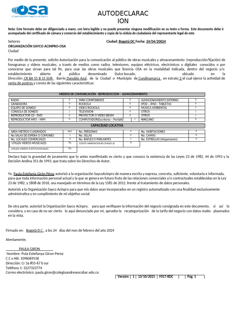 Sayco y Acinpro | PDF | Informática | Tecnología de información y ...