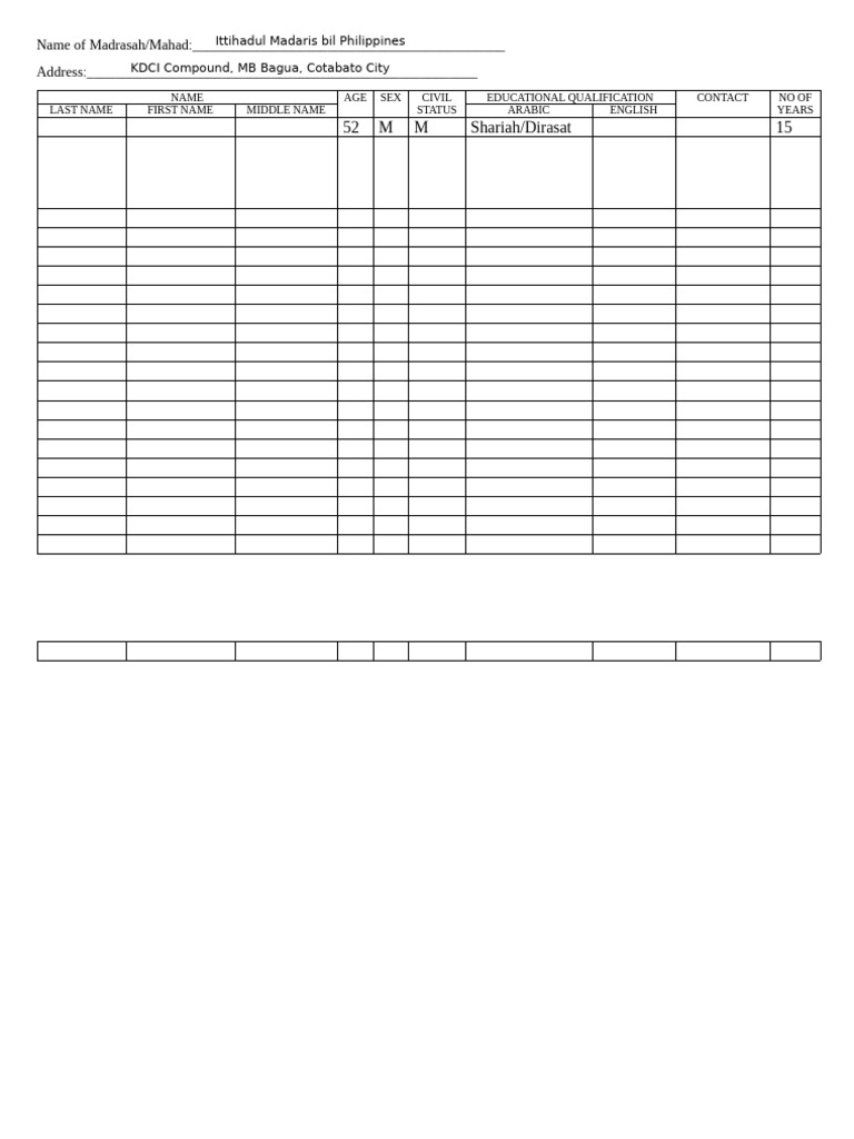 Name of School IMP | PDF
