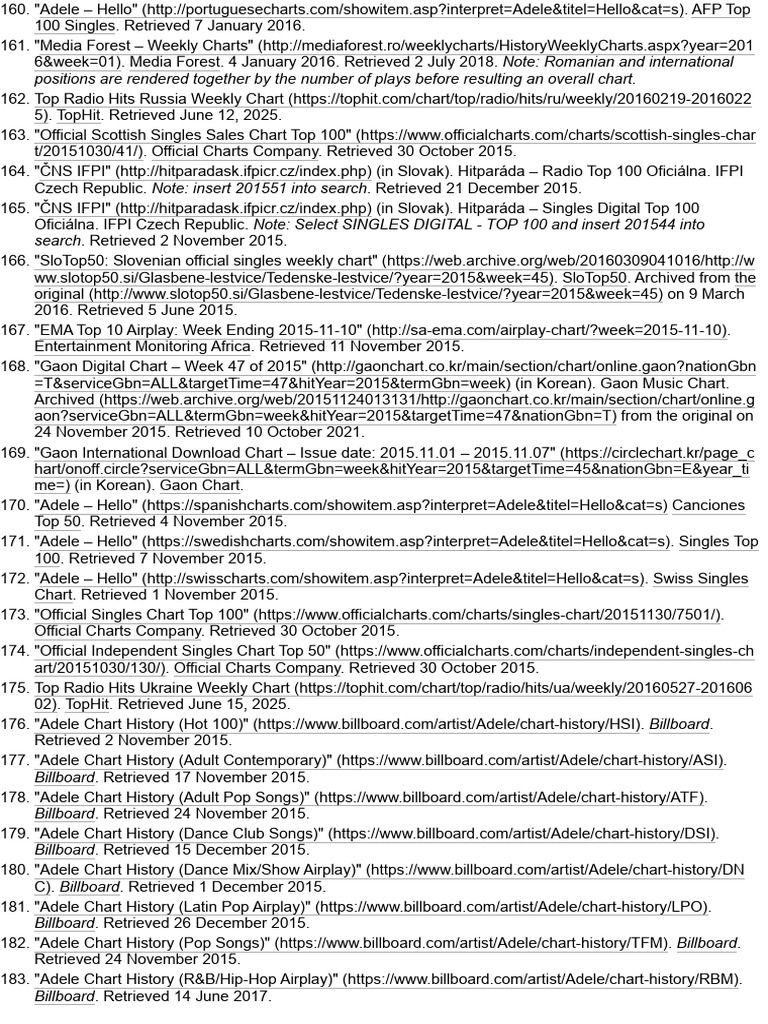 Hello (Adele Song) - Wikipedia-23 | PDF | Adele | Pop Music