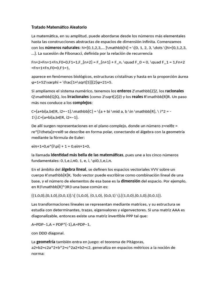 Apuntes Mates | PDF | Matriz (Matemáticas) | Base (álgebra lineal)