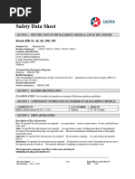 Rando HD Hydraulic Oil Safety Data Sheet | PDF | Combustion | Fires